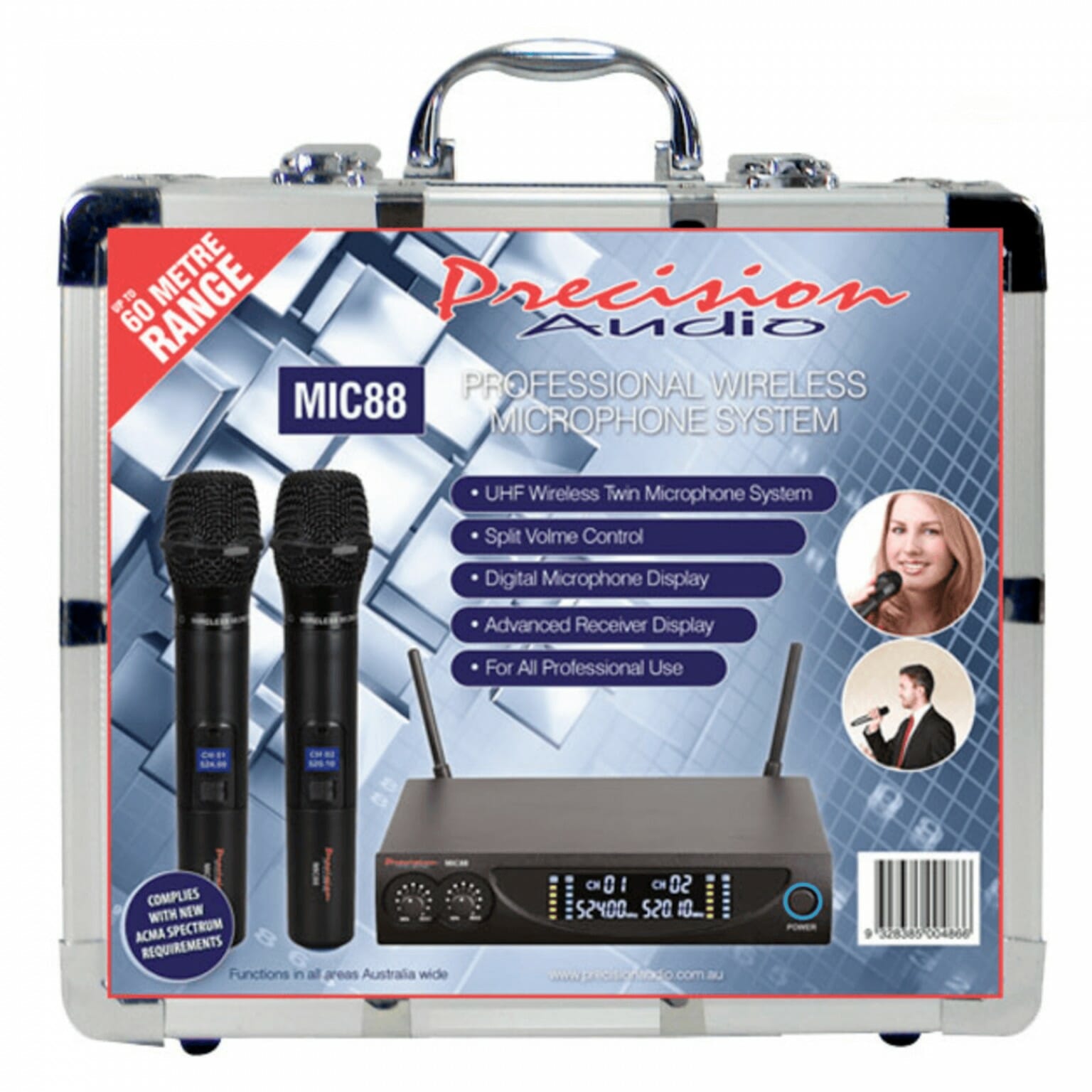 Precision Audio MIC-88 » Australian Karaoke Pty Ltd