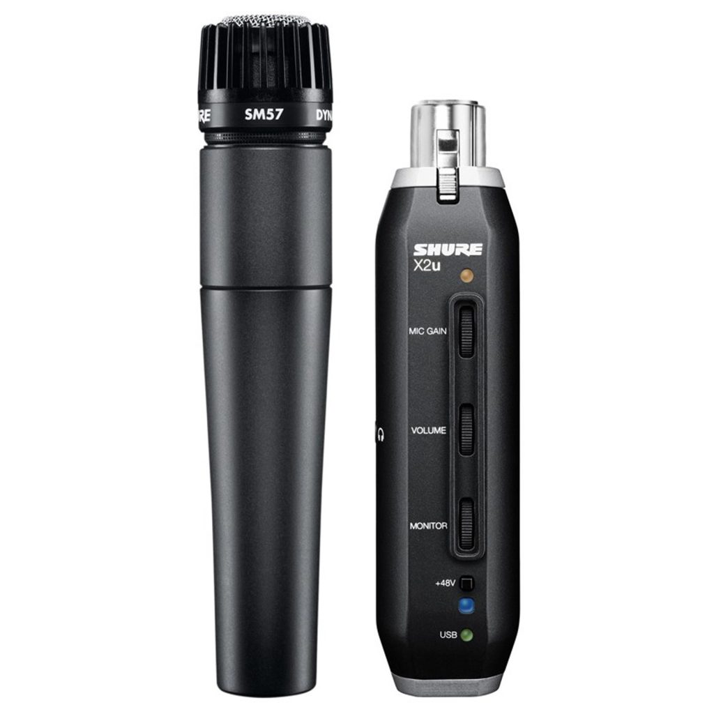 Shure SM57 w. Shure X2U » Australian Karaoke Pty Ltd