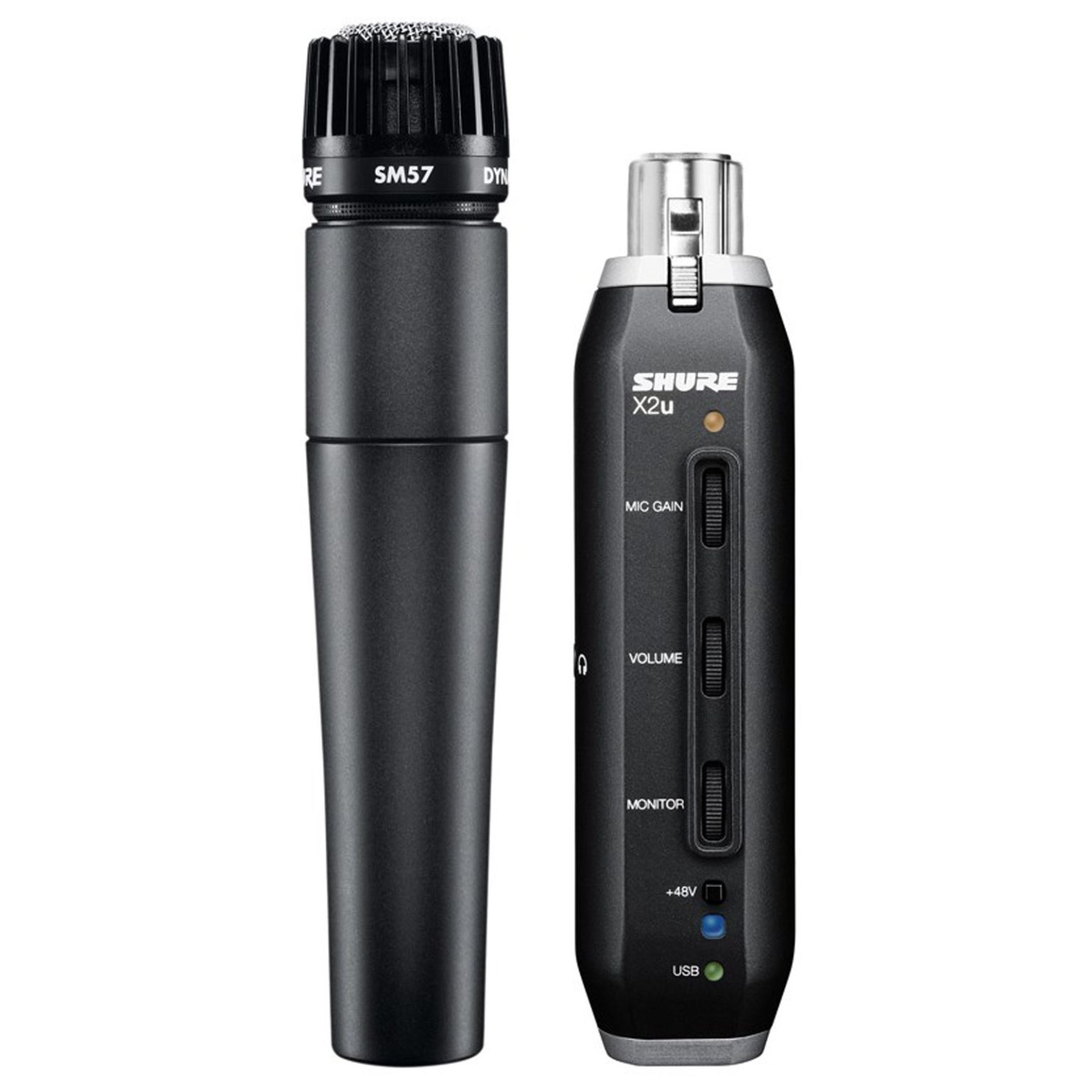 Shure SM57 w. Shure X2U » Australian Karaoke Pty Ltd