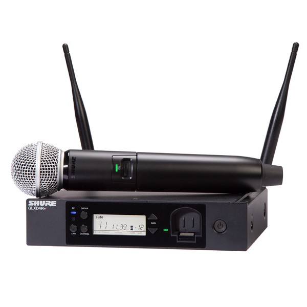 Shure Wireless Digital Handheld System GLXD2+; SM58 Mic; GLXD4R+ » Australian Karaoke Pty Ltd